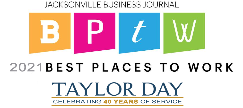 Taylor Day Named as one of Jax's Best Places To Work by Jacksonville ...