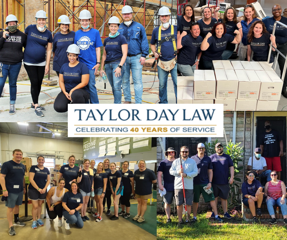 Taylor Day Law Celebrates 40th Anniversary by Supporting Local Non ...